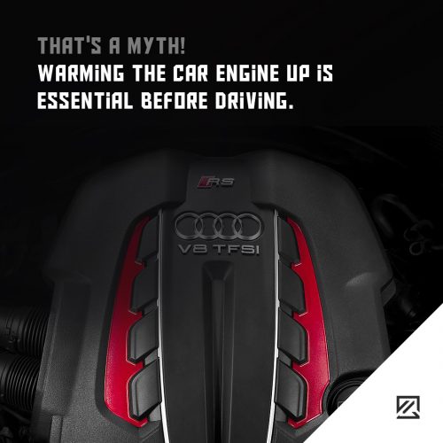 Warming the car engine up is essential before driving MILTA Technology